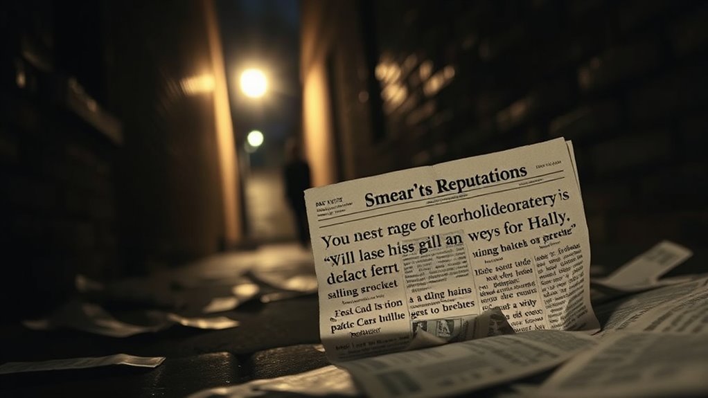 Smear Campaigns: Tactics and Timelines - The Dark Psychology